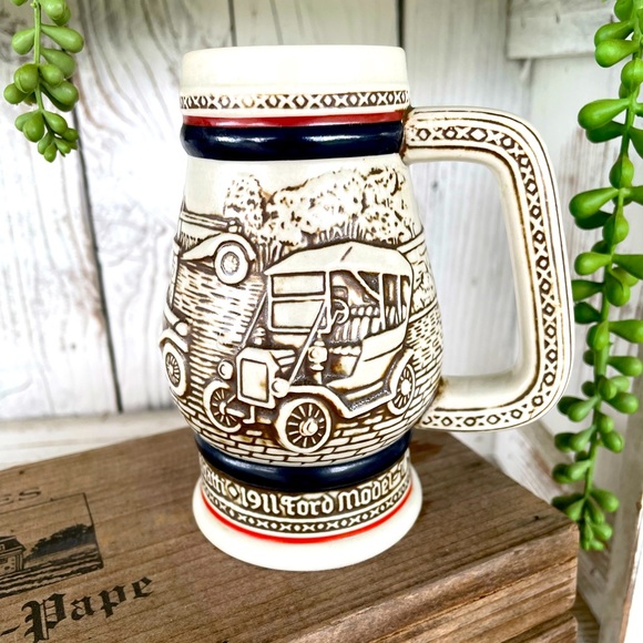 Avon | Dining | Vintage 982 Avon Collection Miniceramic Stein Brazil ...